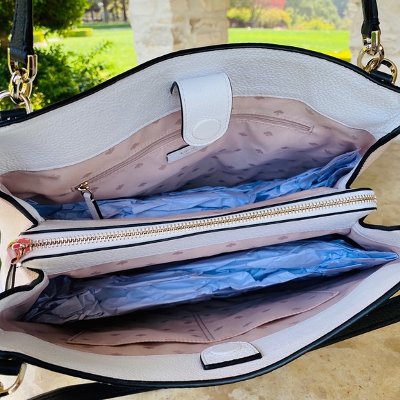 kate spade | Bags | Nwt Kate Spade Jackson Lg Triple Comp Bagwallet ...